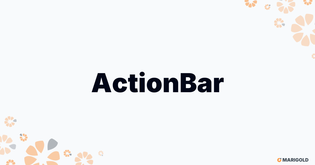ActionBar